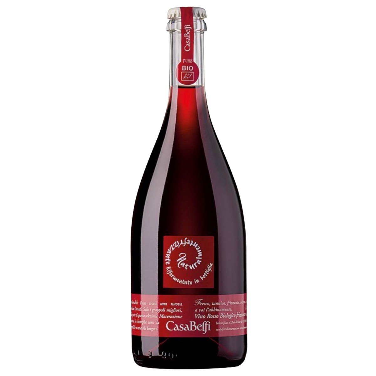 Casa Belfi Naturalmentefrizzante Rosso 2021 | Unfined Wines